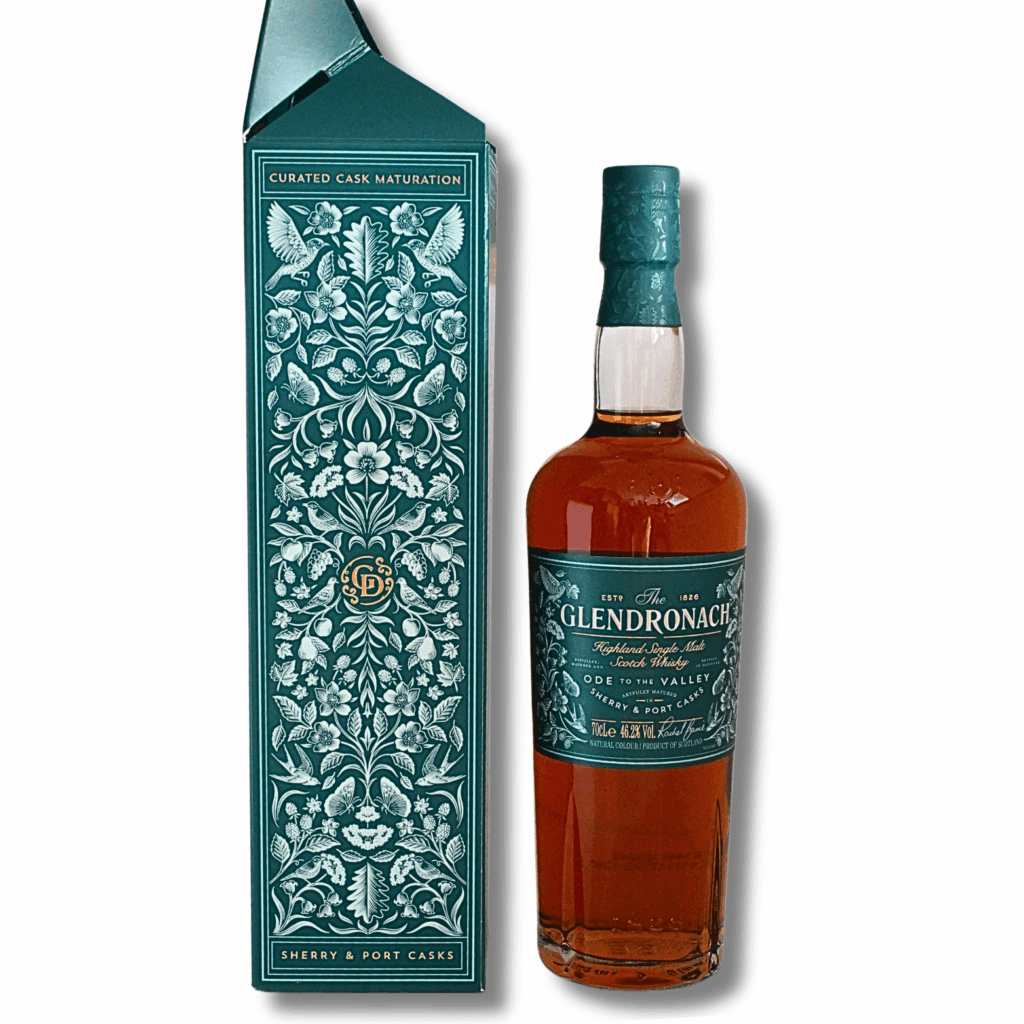 Glendronach Ode to the Valley Port mit 0,7 Liter und 46,2 % Vol. - der ...